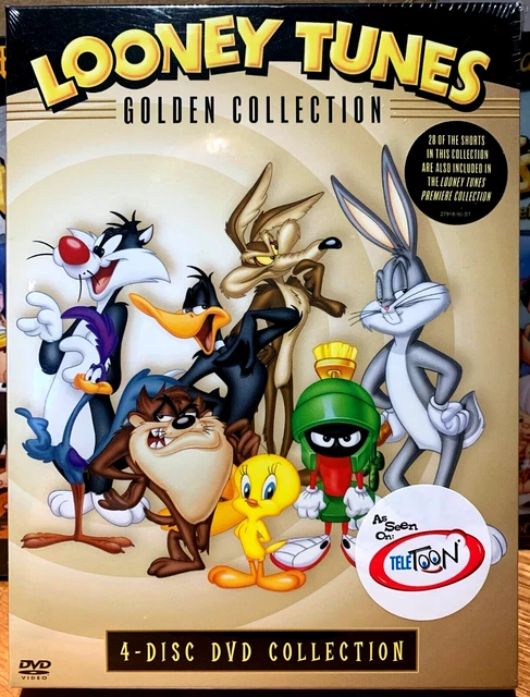 LOONEY TUNES - GOLDEN Collection: Vol. 1 (4 DVD Set) **BRAND NEW** 56 ...