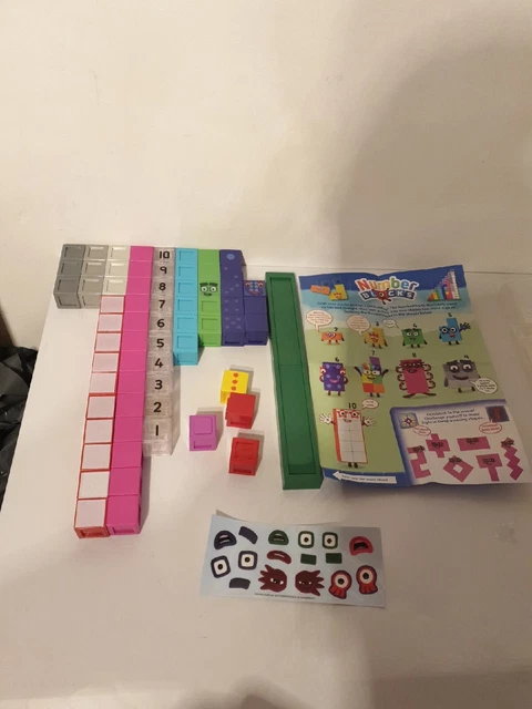 NUMBERBLOCKS GENUINE SPECIAL needs Number blocks ,1-10 autism gift ...