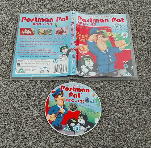 LITTLE LEARNERS POSTMAN Pat Abc & 123 Jess Mrs Goggins Kids Children ...
