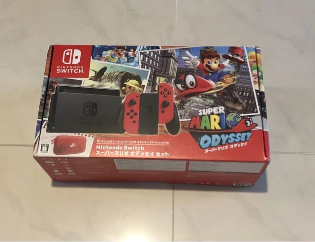 NINTENDO SWITCH SUPER Mario Odyssey Limited Edition Console System ...