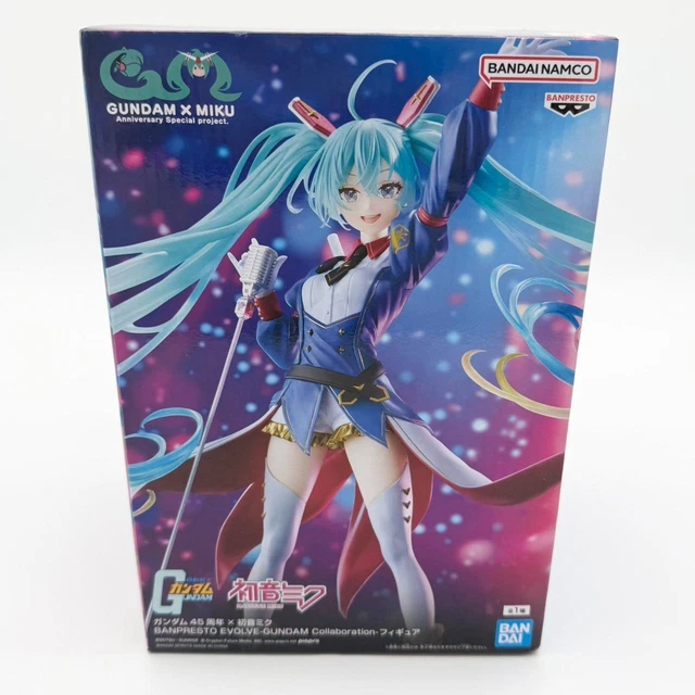 HATSUNE MIKU FIGURE from the "Gundam 45th x Hatsune Miku New and Sealed ...