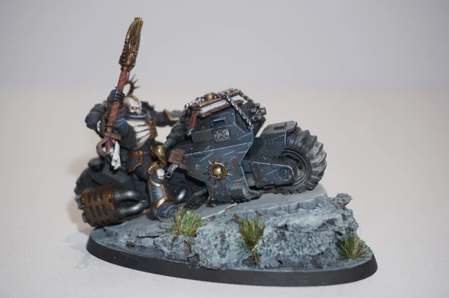 WARHAMMER 40K: SPACE Marines Primaris Chaplain on Bike New 40,000 $78.58 - PicClick AU