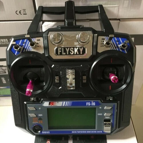 FLYSKY FS-I6 RADIO Controller 2.4 GHz Transmitter Receiver For RC Car ...