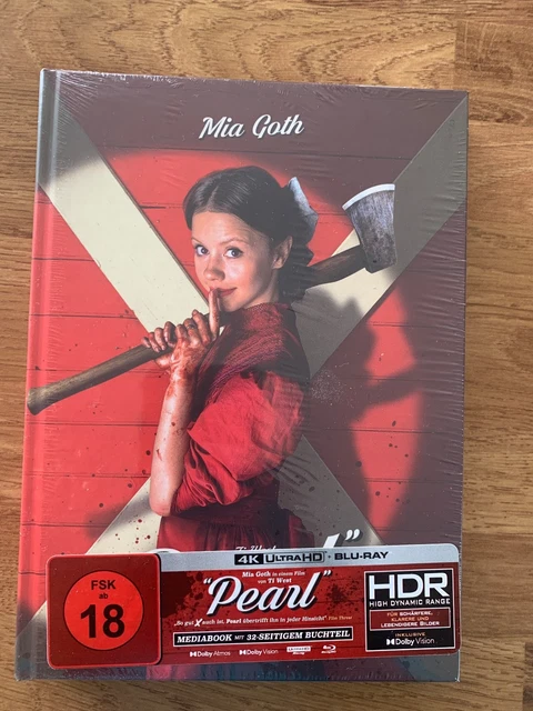 PEARL MEDIABOOK LIMITED edition 4K UHD Blu-ray Ultra HD Turbine Ti West Cover B £55.78 - PicClick UK