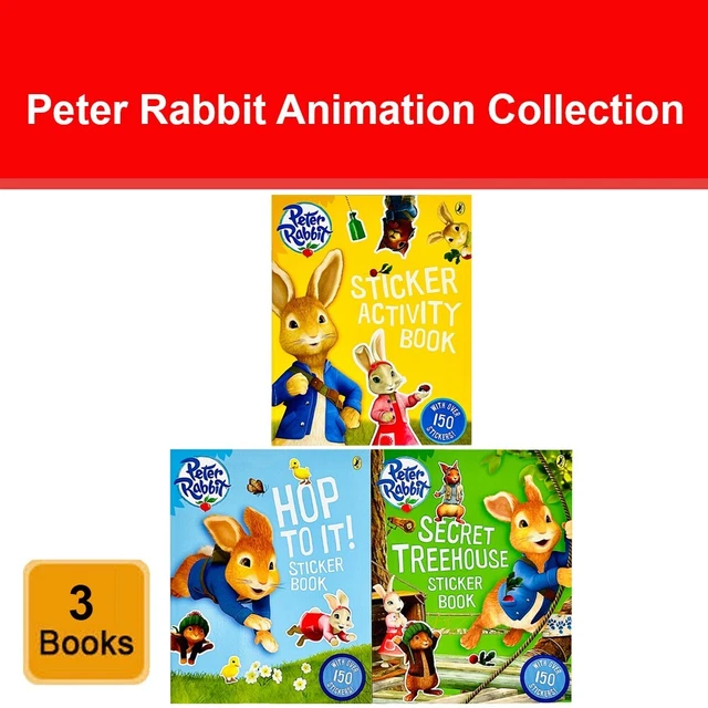 PETER RABBIT ANIMATION Collection 3 Books Set by Beatrix Potter $15.16 ...