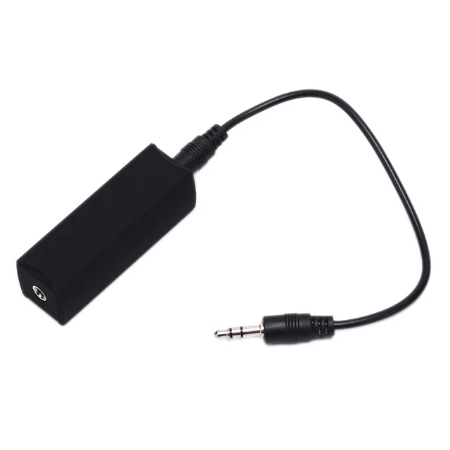 Ground Loop Noise Filter Isolator 3 5mm Cable For Home Stereo Car Audio Syst X 5 12 Picclick Ca