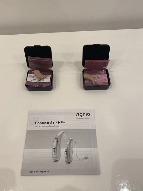 SIGNIA CONTRAST S+ Beige Selling As Pair Ios And Android Compatible ...