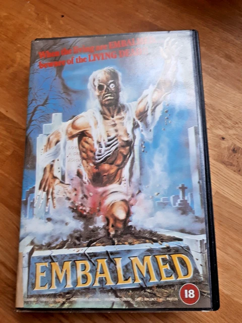EMBALMED - AKA - MORTUARY (VHS) BIG BOX - Christopher + Lynda Day ...