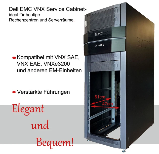 19 INCH SERVER Rack (48Cm) 40U Dell EMC VNX Very Nice And Spacious Mm5 ...