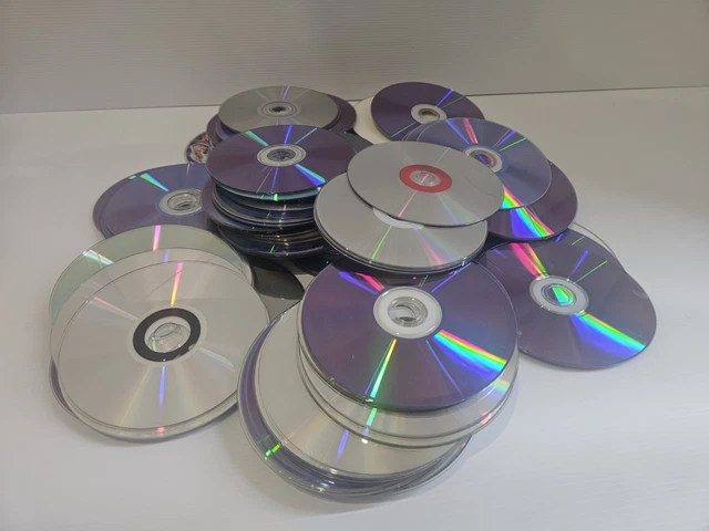 150 OLD CD DVD Compact Discs For Art And Crafts DIY Projects Decoration ...
