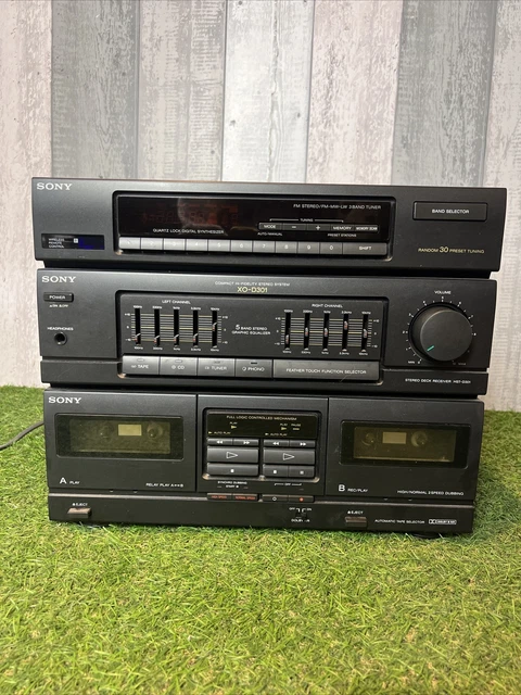 SONY XO-D301 COMPACT Hifi System Stereo Cassette *PLEASE READ* EUR 46 ...