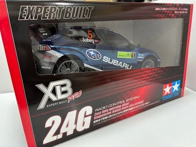 TAMIYA CHASSIS TT-02 XB PRO 1/10 Scale Rally Car Subaru Impreza Body ...