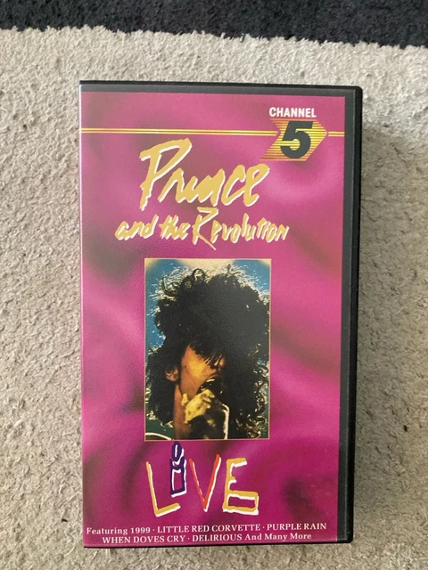 PRINCE AND THE Revolution Live Vhs Video £3.50 - PicClick UK