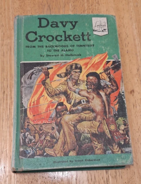 1955 DAVY CROCKETT book by Stewart Holbrook - LANDMARK #57 - HC ...