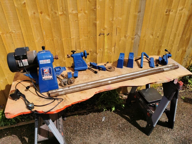 RECORD POWER CORONET No. 1 Woodturning Lathe 3 Speed 230V Nottingham ...