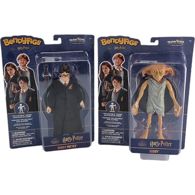 Harry Potter Dobby Bendyfigs Noble Collection Lot Deux Figurines Neuf Eur 3690 Picclick Fr