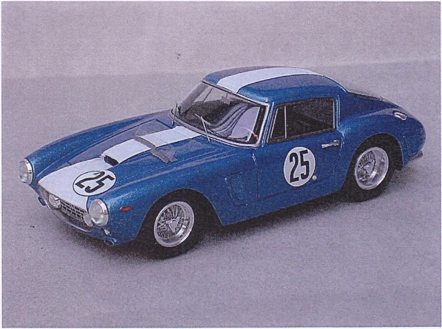 .KIT FERRARI 250 GT SWB 2725GT #25 12h Sebring 1962 - Madyero kit 1/43 ...