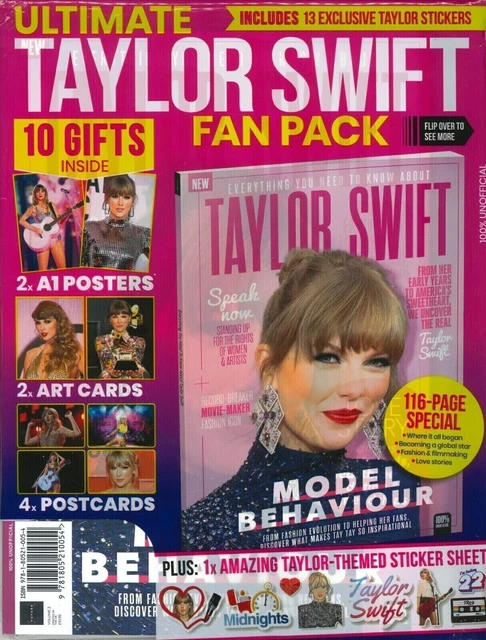 TAYLOR SWIFT ULTIMATE Fanpack (Magazine, Stickers, Posters, Art Cards ...