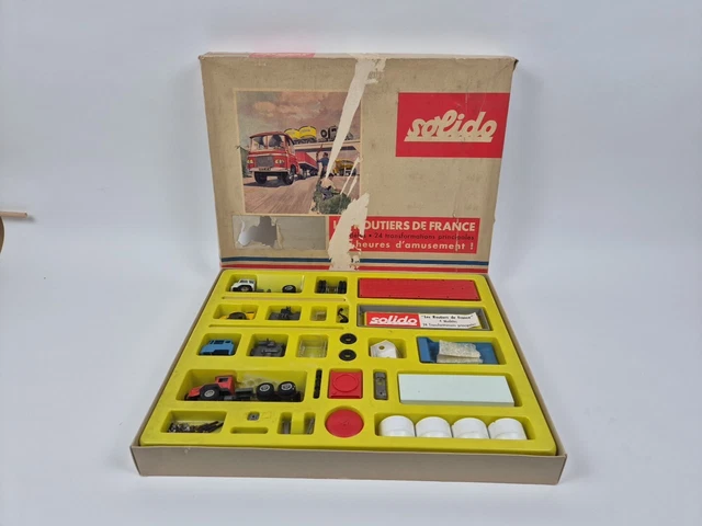 COFFRET SOLIDO - Les Routiers De France - 1/43 - Solido Démontable ...