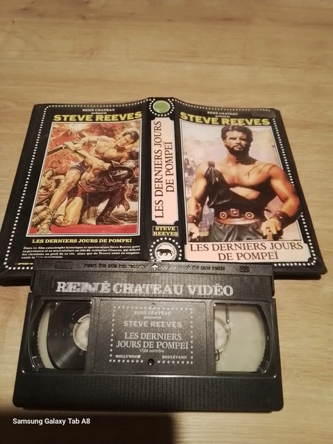 STEVE REEVES VHS René Chateau Les Derniers Jours De Pompeï EUR 10,00 ...