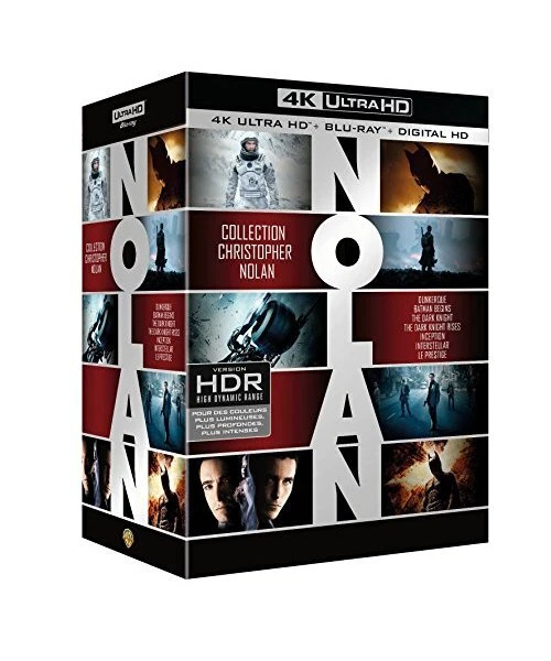 COFFRET NOLAN 7 films 4k ultra hd [Blu-ray] [FR Import], Whitehead, Fionn EUR 228,55 - PicClick FR
