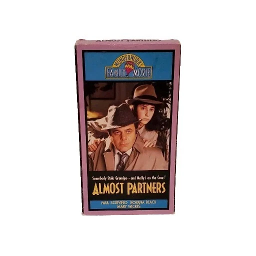 ALMOST PARTNERS 1987 VHS Paul Royana Mary Wickes Wonderworks Family ...