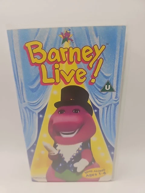BARNEY LIVE VHS - Barney Live In New York Show 1994 £12.95 - PicClick UK