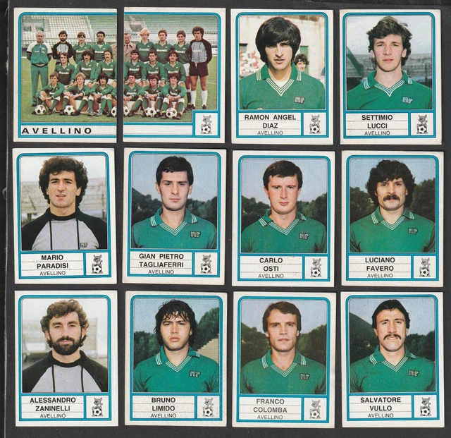 FIGURINA CALCIATORI PANINI 1983-84 Scegli Dal Menu' A Tendina Nuova Avellino EUR 1,00 - PicClick FR