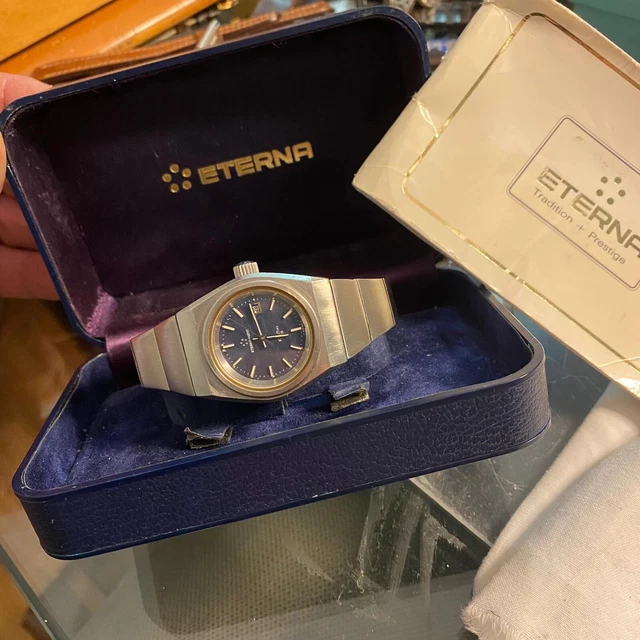 OROLOGIO WATCH ETERNA Matic Kontiki 20 Automatic Diver Sub Box & Papers ...