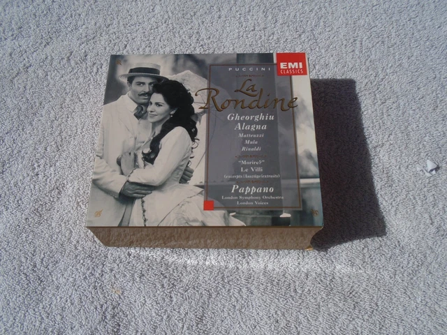 PUCCINI: LA RONDINE EMI 2CD Box Set - G Alagna - A Pappano EUR 10,21 ...