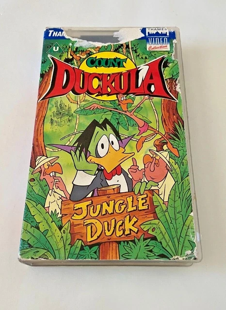 COUNT DUCKULA JUNGLE Duck - VHS Video Tape - Damaged Inlay EUR 9,25 ...