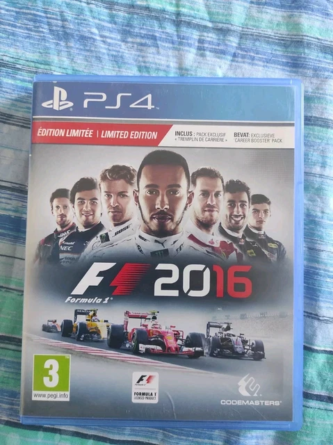 F1 2016 - Edizione Limitata -Ps4 Playstation 4 Gioco Pal Con Italiano ...