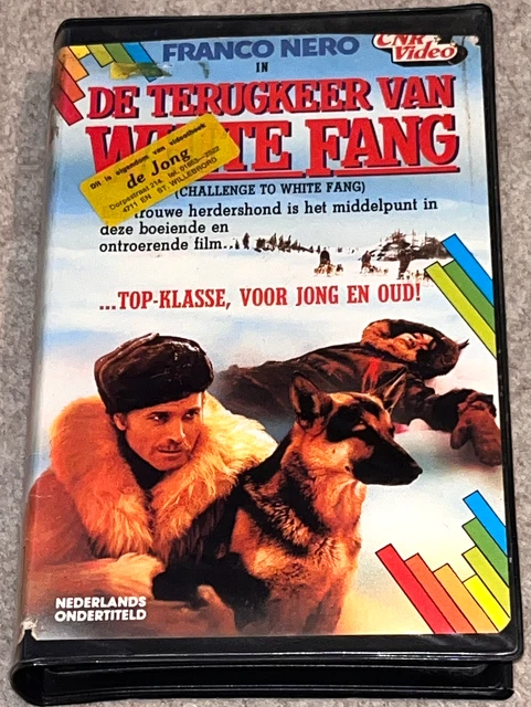 LUCIO FULCI CHALLENGE TO WHITE FANG Franco Nero DUTCH VHS Italian ...