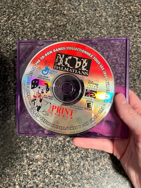 DISNEY INTERACTIVE 101 Dalmatians CD-Rom General Mills Cereal Promo (PC ...