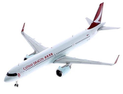 JC WINGS CATHAY Dragon A321NEO B-HPB 1:200 DIECAST Aircraft Pre-builded ...