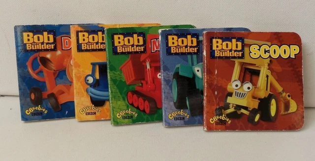 BOB THE BUILDER Board Book 5 Small Stories Books BBC Cbeebies HIT ...