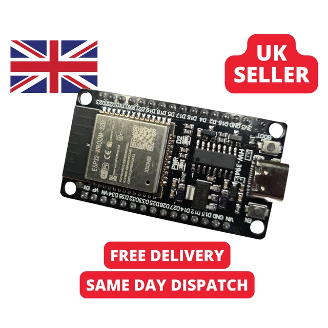 Esp32 Nodemcu Wroom 32 Usb Type C Development Board £5 49 Picclick Uk