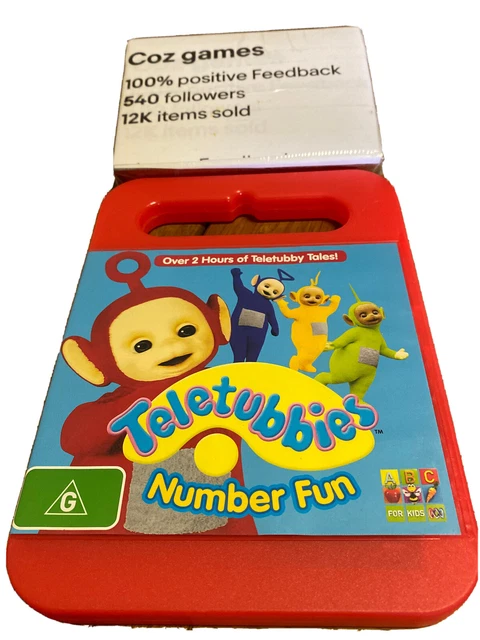 TELETUBBIES NUMBER FUN Dvd Abc Dvd Childrens Tv Show Region 4 ...