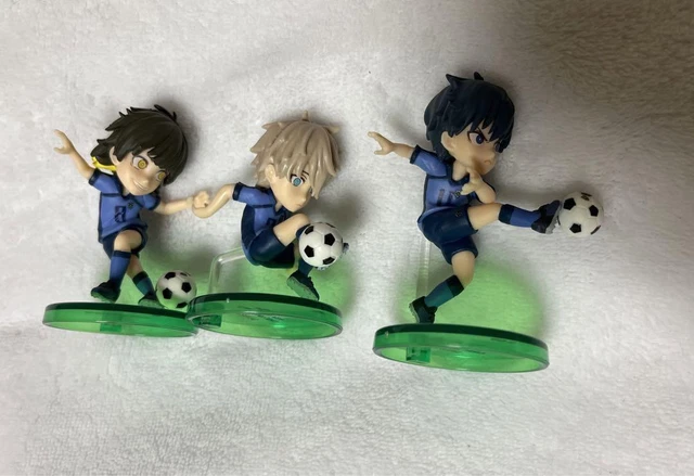 BLUE LOCK FIGURE World Collectable Bachira Nagi Isagi Banpresto Bandai ...