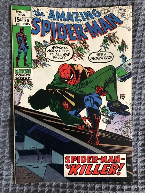 INCROYABLE SPIDER-MAN #90 - DEATH OF CAPTAIN STACY (MARVEL, 1970) Haute ...