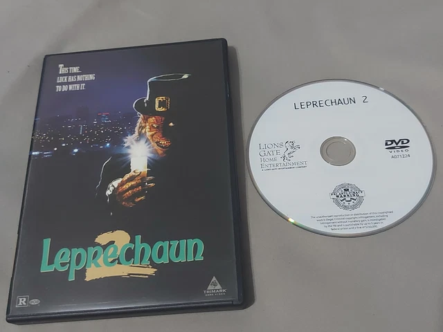 LEPRECHAUN 2 (1994) (Dvd, 1999, Trimark pictures) Horror, Warwick Davis ...