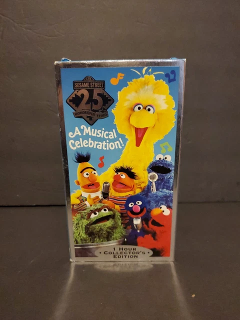 SESAME STREET 25TH Birthday MUSICAL CELEBRATION Vhs Video Tape 1993 ...