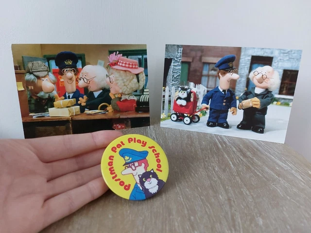 VINTAGE POSTMAN PAT Set Ivor Wood Woodland Animations Stop Motion ...