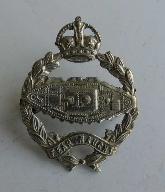 BRITISH ARMY ROYAL Tank Regiment Cap/Beret Badge - Kings Crown £8.99 ...