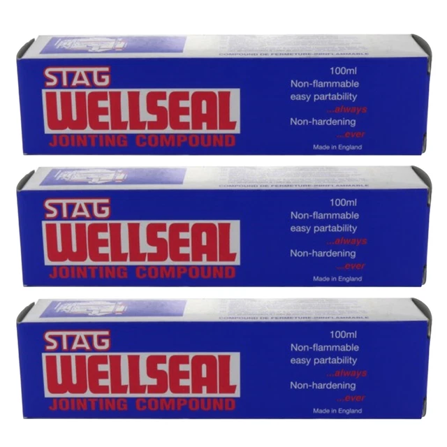 STAG WELLSEAL JOINTING Compound Tube Aluminum Cylinder Heads Sealer ...