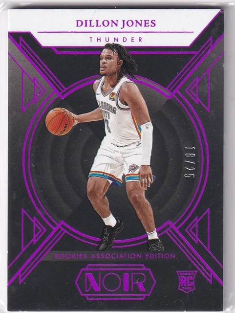 2024-25 PANINI NOIR NBA No. 159 Dillon Jones Novato Púrpura 18/25 EUR ...