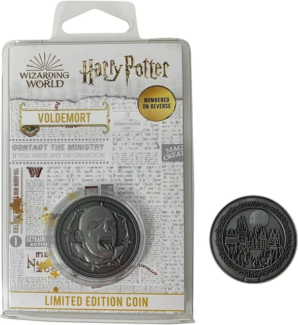 HARRY POTTER LIMITED Edition Lord Voldemort Collectible Coin EUR 16,61 ...