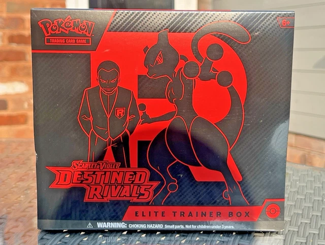 POKEMON TCG SCARLET & Violet Destined Rivals Elite Trainer Box Etb ...