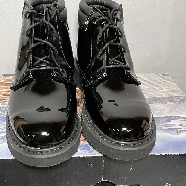 ROCKY MEN'S 6 Inch Professional Dress 500-8 Work Boot Black Size 8M NEW ...