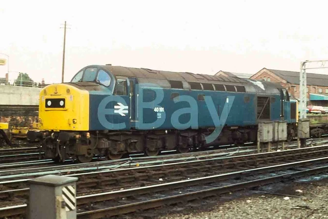 UK RAILWAY PHOTOGRAPH of Class 40 Locomotive 40191. RM40-167 £1.70 ...